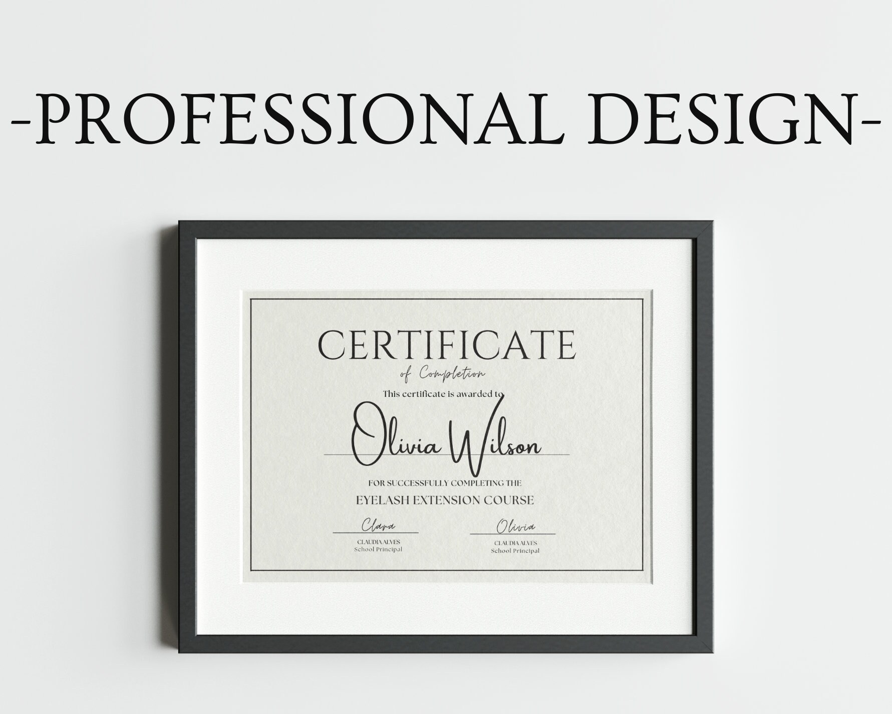 Editable Training Certificate Template, Certificate of Completion ...