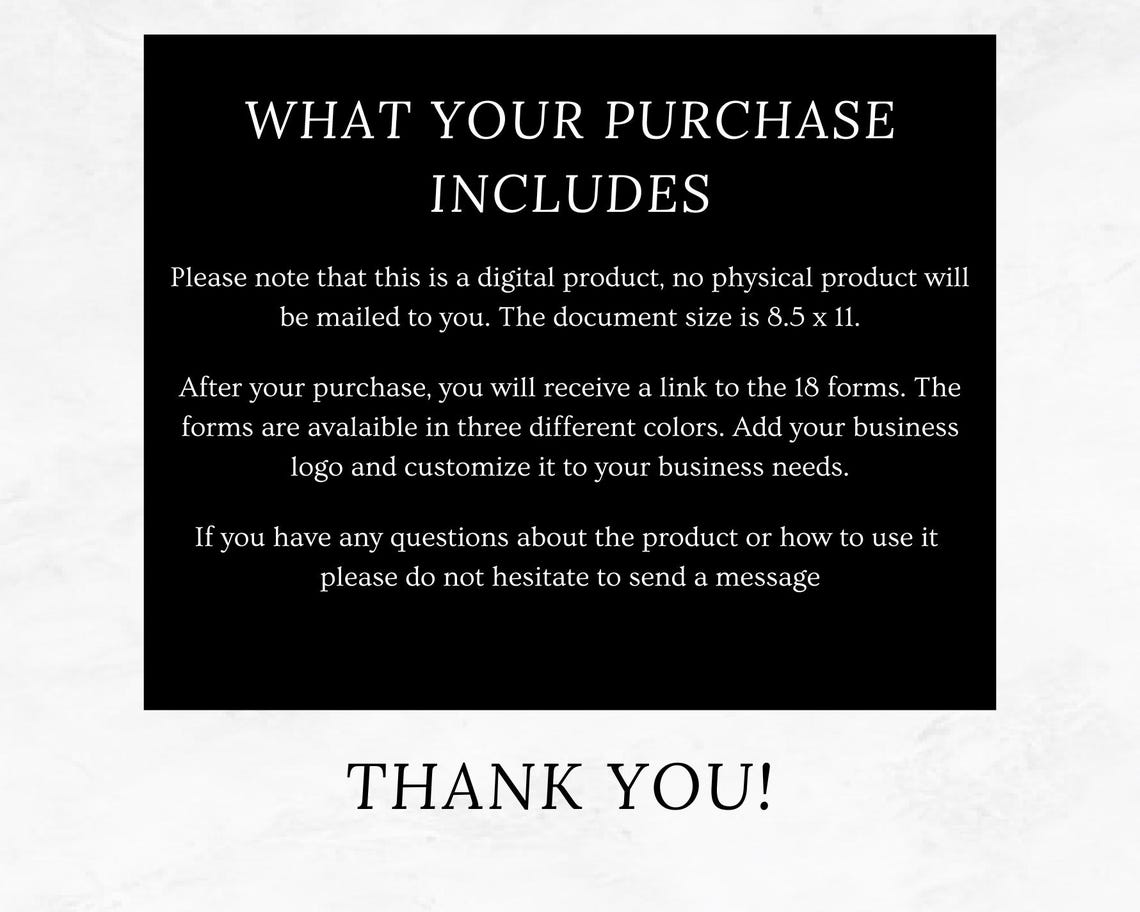 Esthetician Consent Forms Starter Bundle Templates Pack, Printable ...