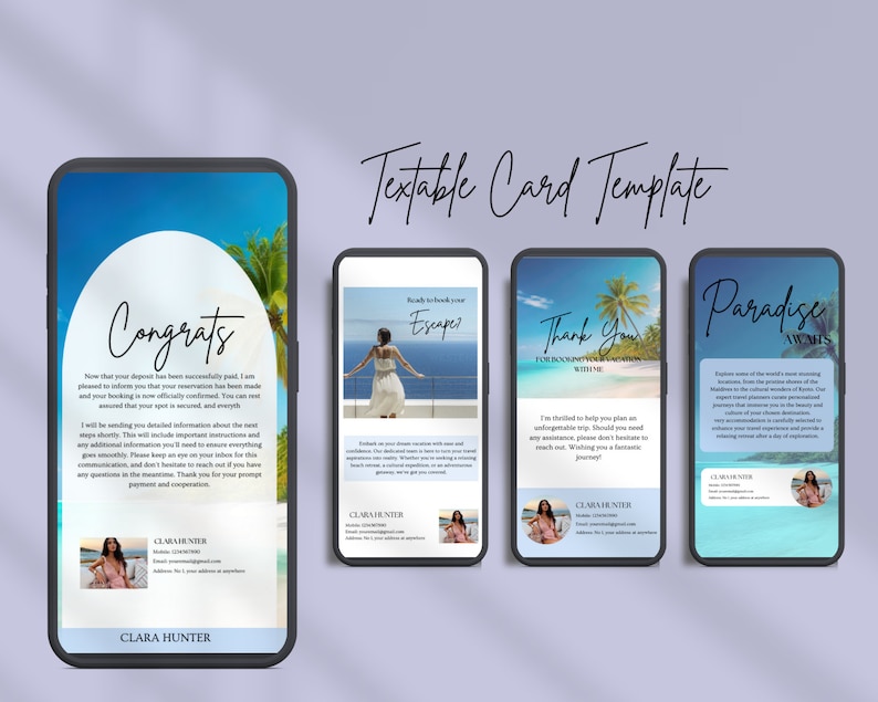 Travel Agent Starter Essentials Bundle, New Travel Agent Branding ...