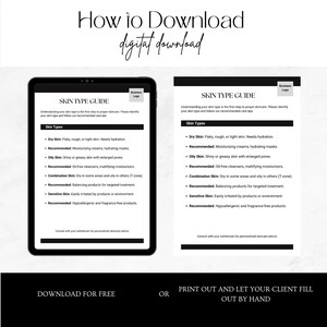Esthetician Consent Forms Starter Bundle Templates Pack, Printable ...