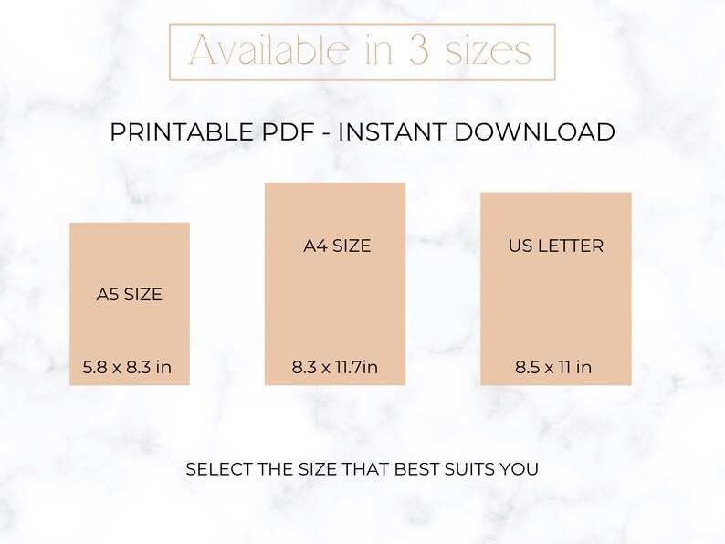 Healthy Habit Tracker Printable. "purple Vibes" Everyday Planner ...