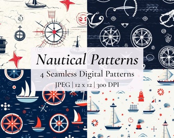 Wave Pattern | Seamless Digital Patterns | Instant Download | Digital ...