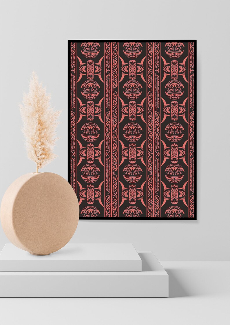 Polynesian Patterns | Seamless Digital Patterns | Instant Download | Digital Papers | High ...