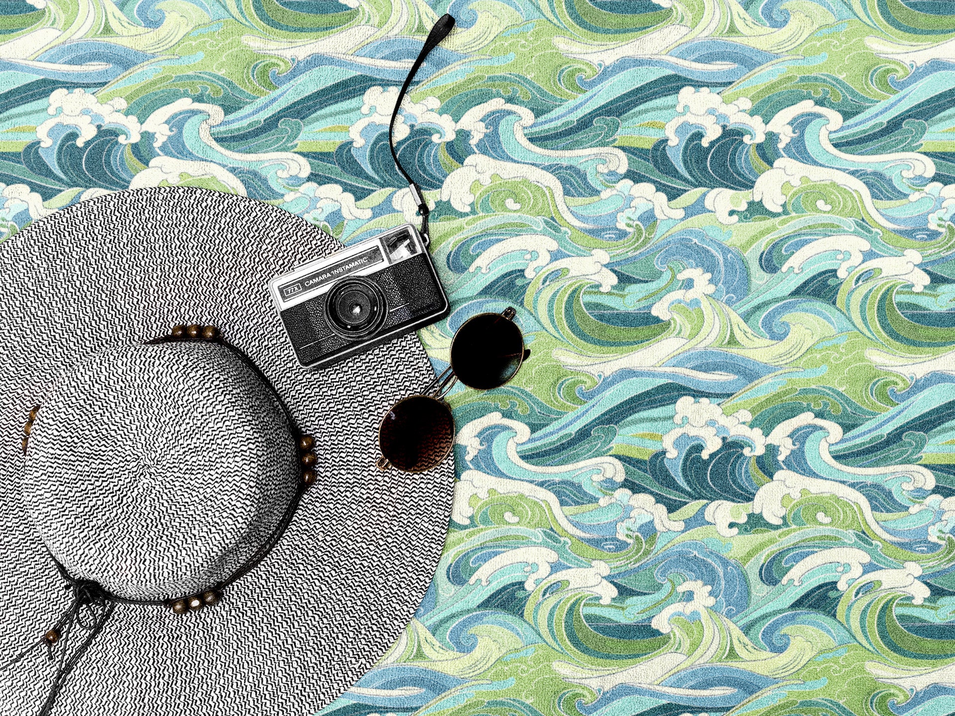 Wave Pattern | Seamless Digital Patterns | Instant Download | Digital ...