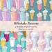 Milkshake Pattern | Seamless Digital Patterns | Instant Download ...