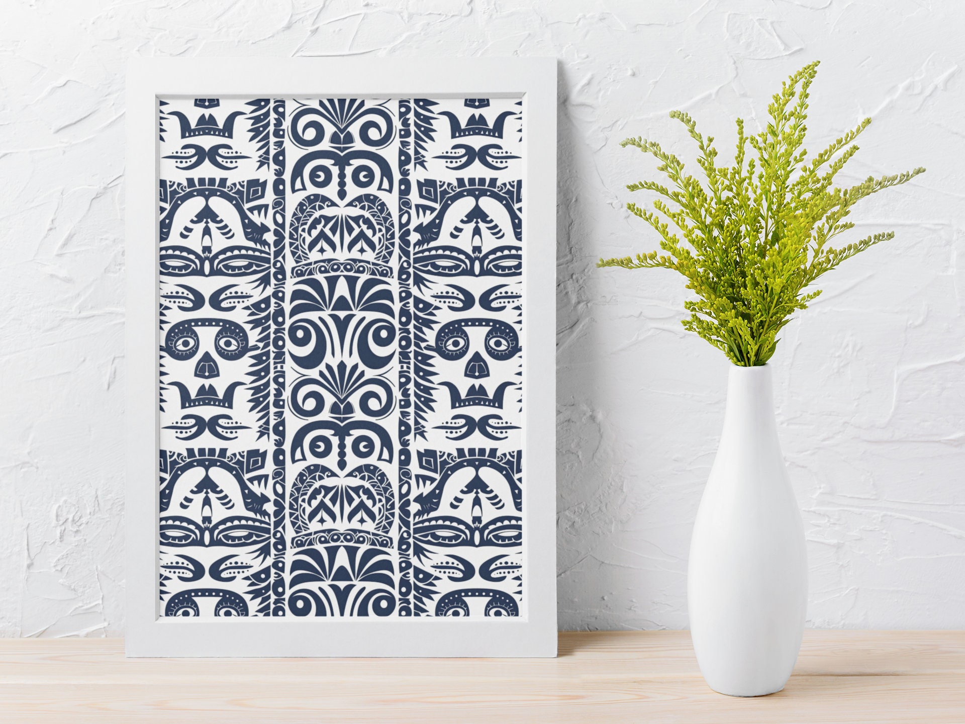 Polynesian Patterns | Seamless Digital Patterns | Instant Download ...
