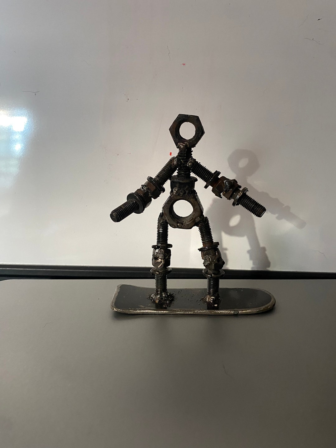 Steel Welded Ski/snowboarding Figure - Etsy