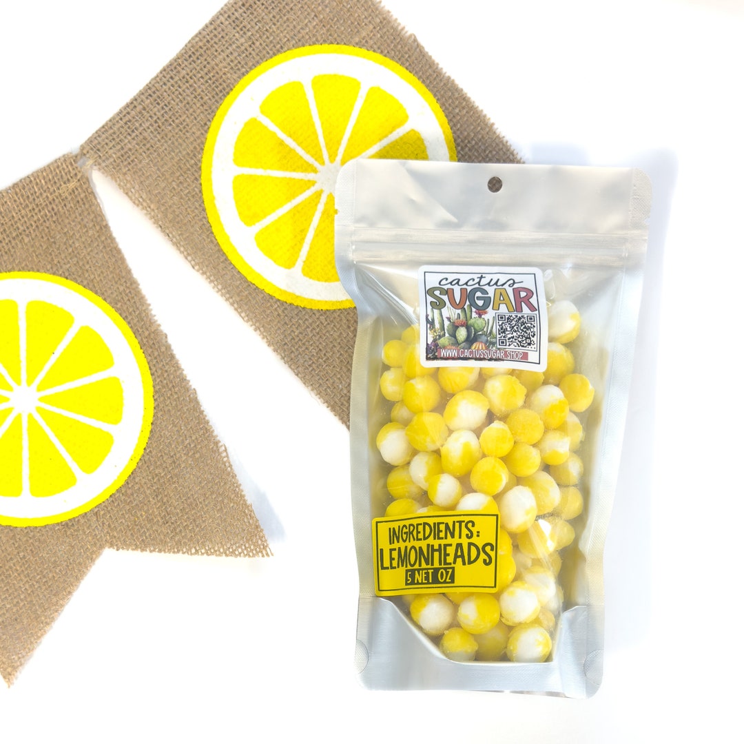 Crunchy Lemon Candy Freeze Dried Candy Lemon Candy Sour Freeze Dried ...