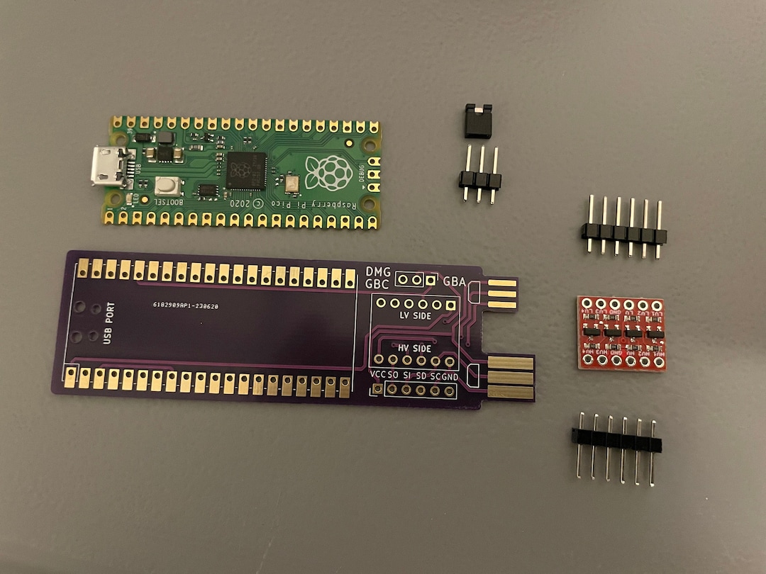 USB to Gameboy Link Adapter (for Pi Pico) Gb, Gbc, Gba Online. - Etsy