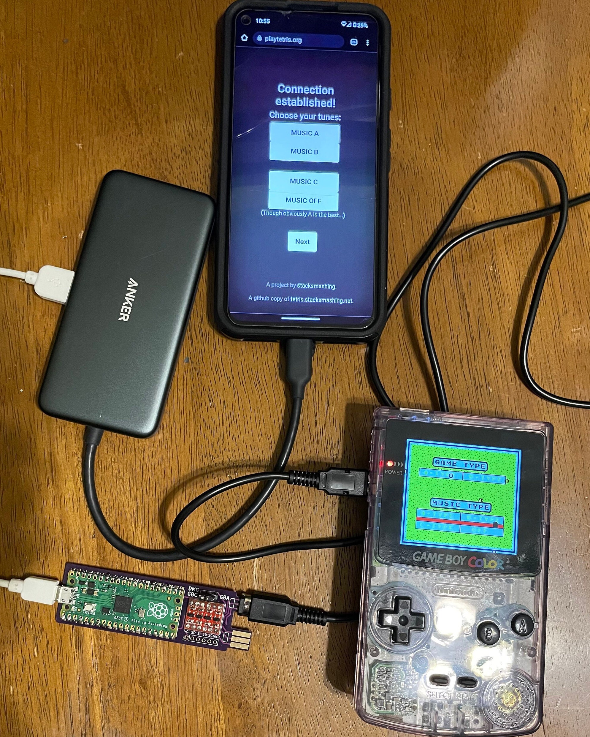 USB to Gameboy Link Adapter (for Pi Pico) Gb, Gbc, Gba Online. - Etsy
