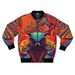Jacket Men Alien Astral Raccoon Design Vibrant Say Less - Etsy