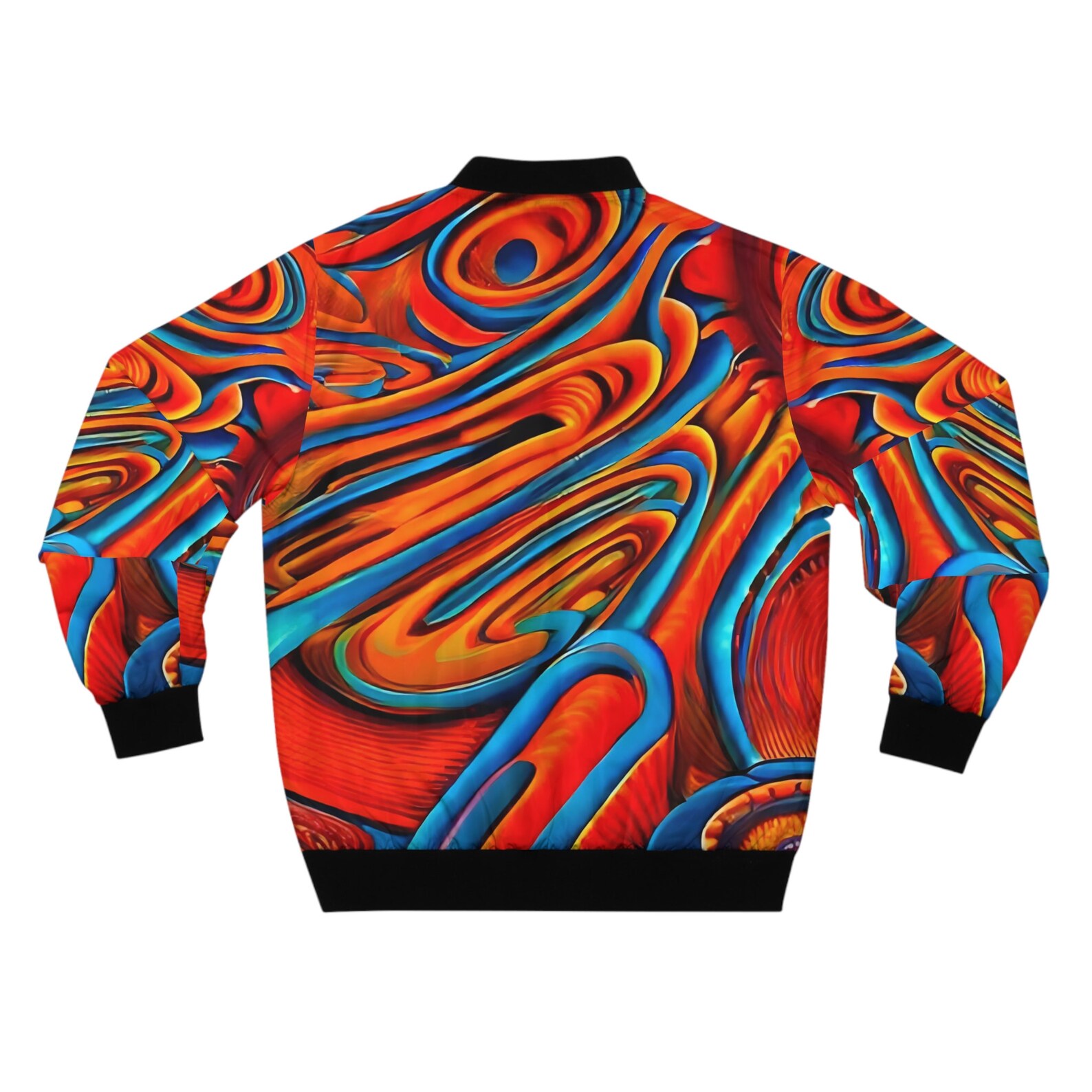 Jacket Men Alien Astral Raccoon Design Vibrant Say Less - Etsy