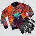 Jacket Men Alien Astral Raccoon Design Vibrant Say Less - Etsy