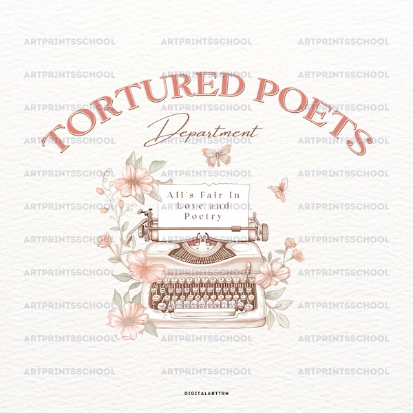 The Tortured Poets Department Digital Art - Etsy