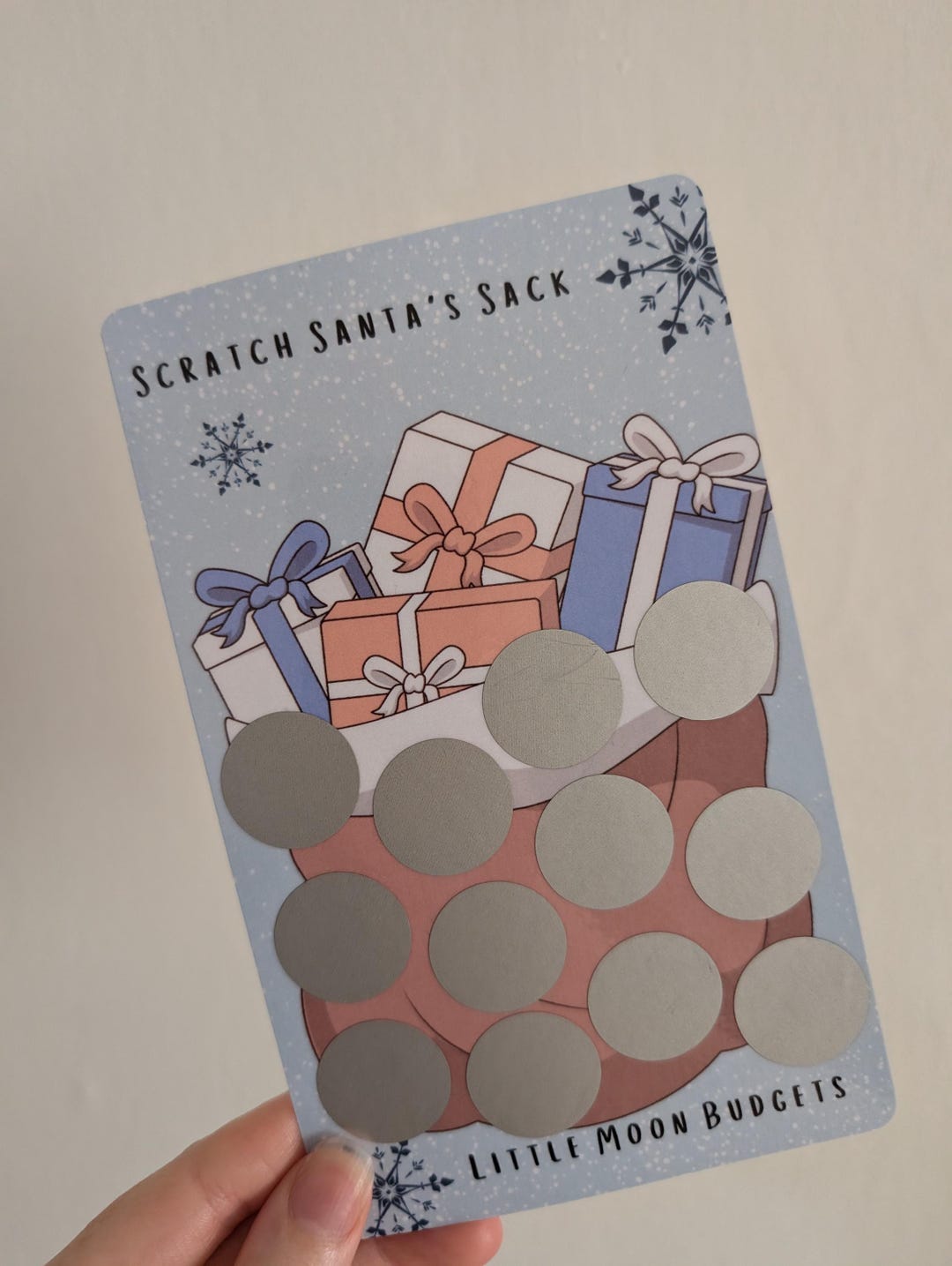 Scratch Santa's Sack Savings Challenge - Etsy