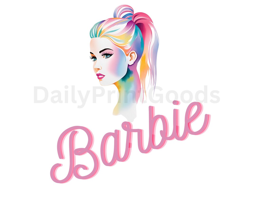 Barbie Head PNG Doll PNG Doll Head PNG Doll Silhouette - Etsy