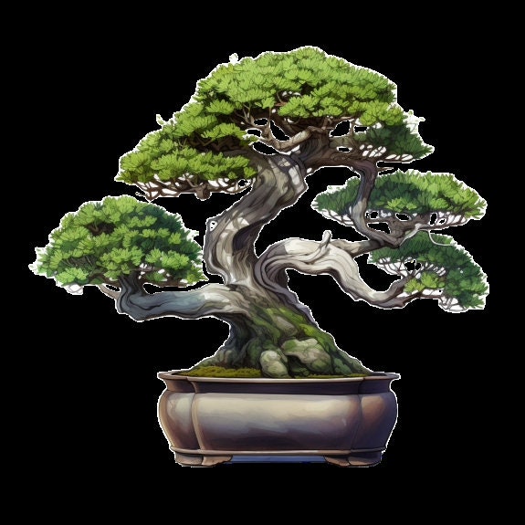 20 Bonsai Tree Drawing Pngs Tree Drawing Bonsai Drawing Bonsai PNG ...