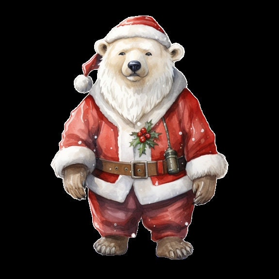 16 Christmas Polar Bear Drawings Polar Bear Polar Bear Drawing ...