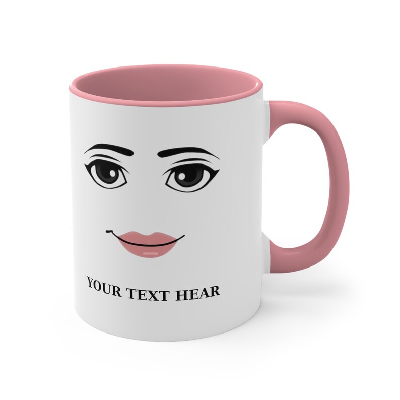 Personalized Roblox Man Face Customized Mug, Personalized Roblox Woman ...