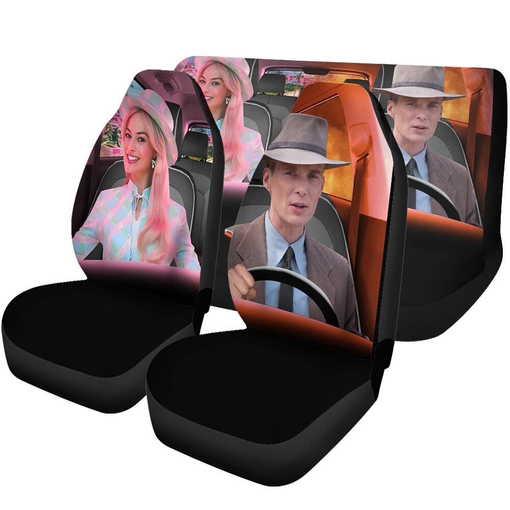 Barbie Movie Car Sunshade, Oppenheimer Barbenheimer sold by Electronic ...