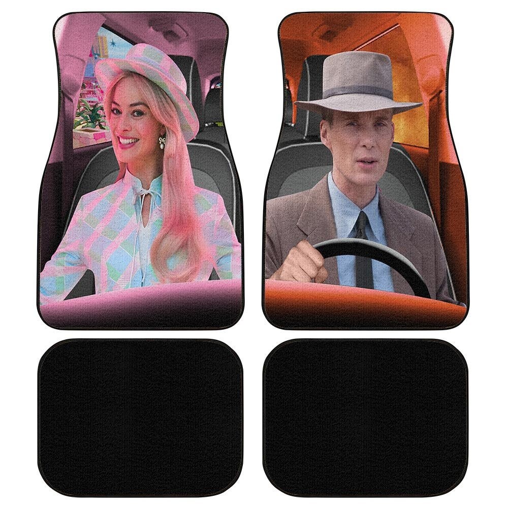 Barbie Movie Car Sunshade, Oppenheimer Barbenheimer sold by Electronic ...