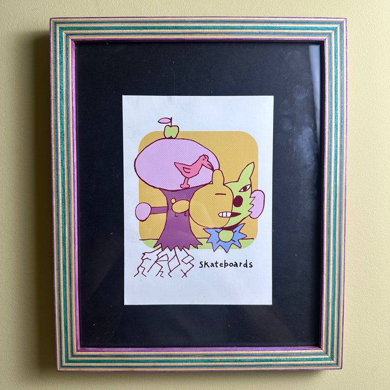 Recycled Skateboard Picture Frame - Etsy UK