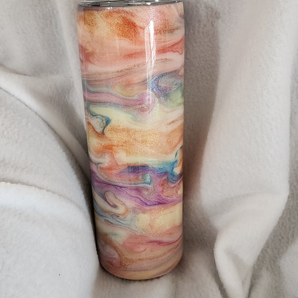 Alcohol Ink Tumbler - Etsy