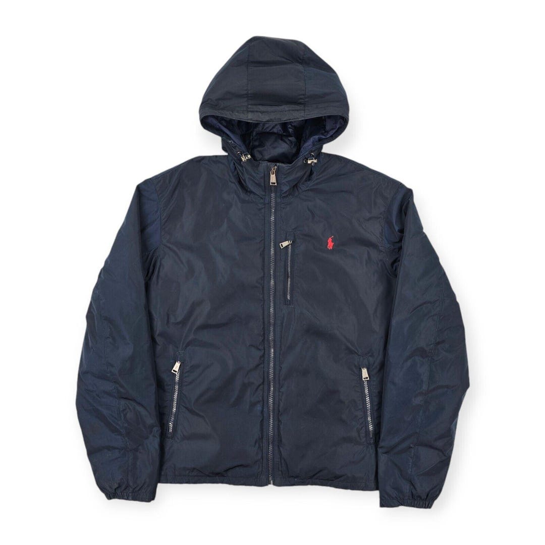 Polo Ralph Lauren Down Puffer Jacket Blue Men's XXL - Etsy