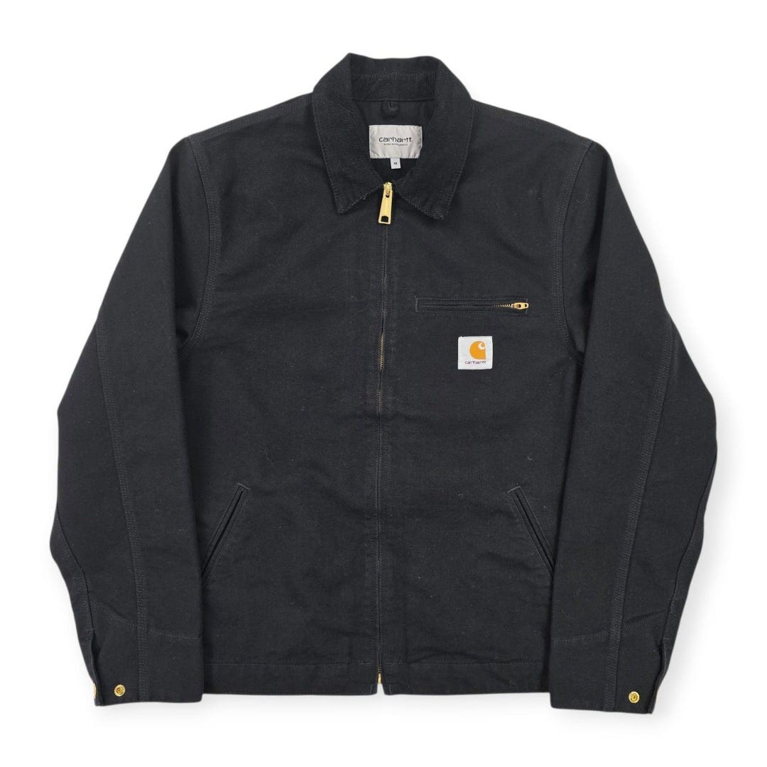 Carhartt WIP Detroit Bomber Jacket Black Men's Medium - Etsy