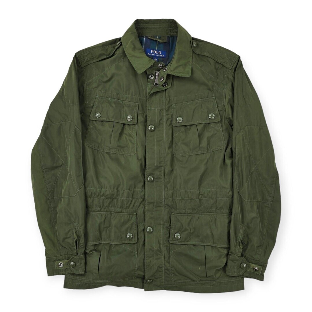 Polo Ralph Lauren Field Jacket Green Men's Medium - Etsy