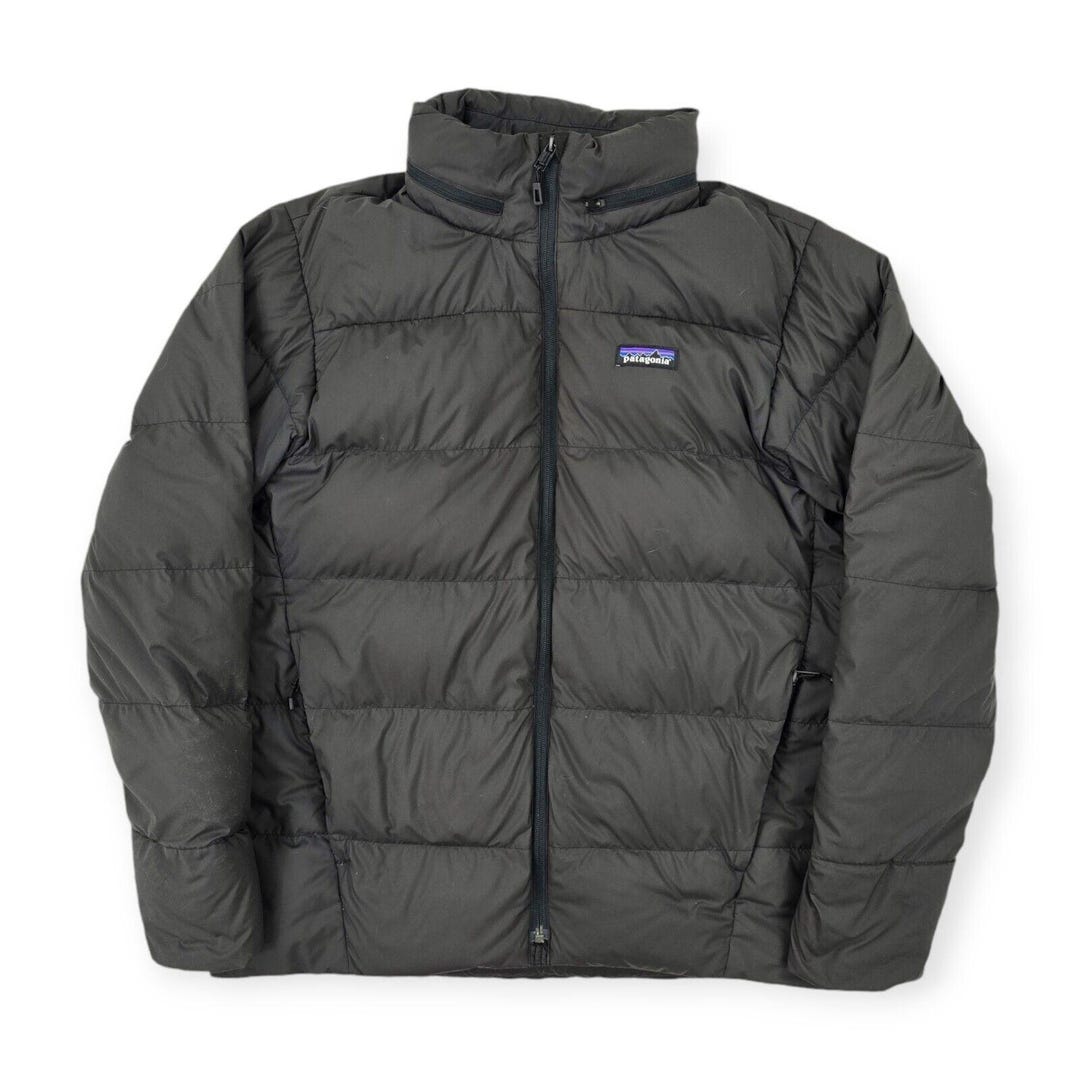 Patagonia Silent Down Puffer Jacket Grey Men's Medium - Etsy