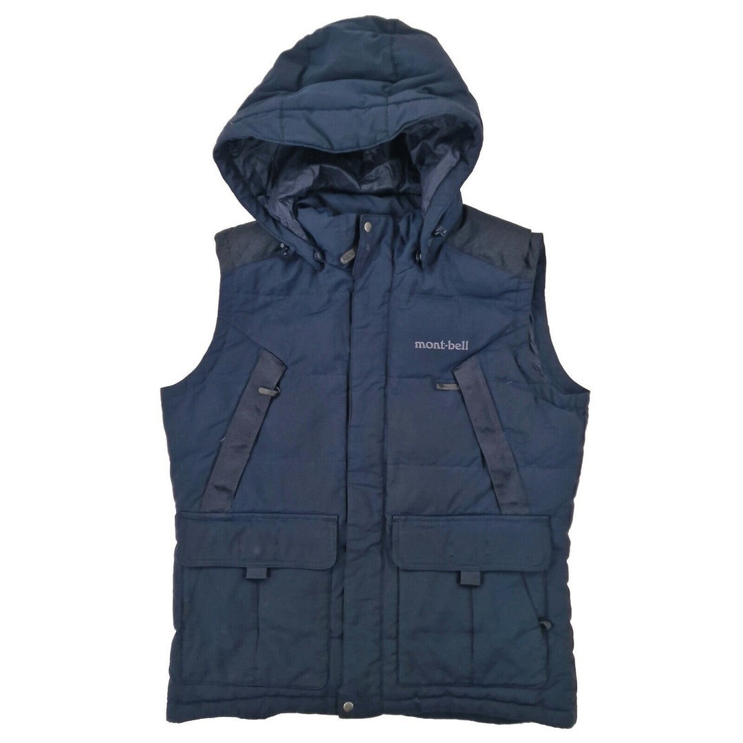 Montbell Puffer Gilet Jacket Blue Men's Large - Etsy