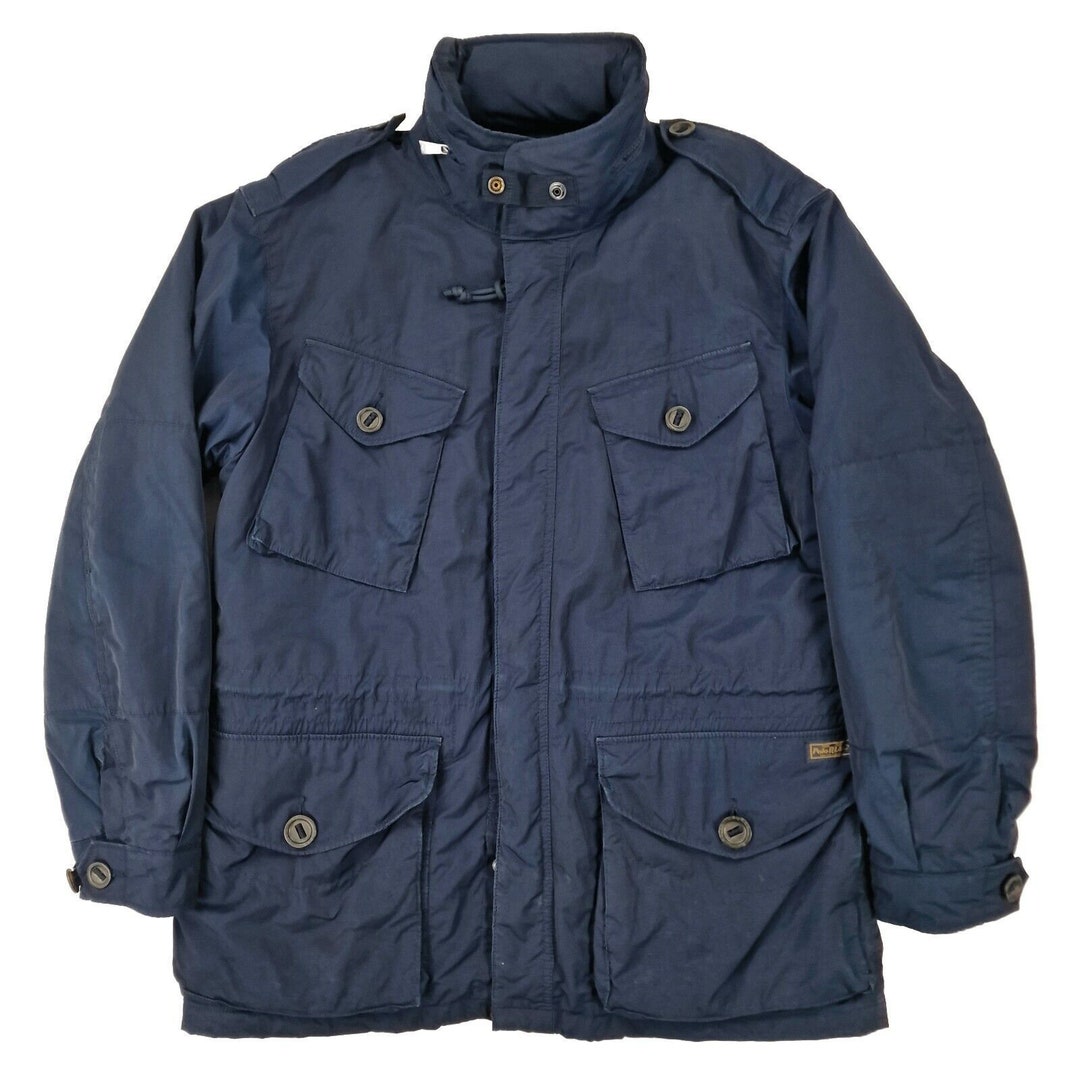 Ralph Lauren Insulated Field Jacket Blue Men's Large - Etsy