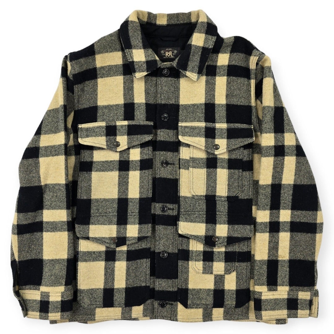 Ralph Lauren Double RRL Plaid Cruiser Jacket Men's Large - Etsy