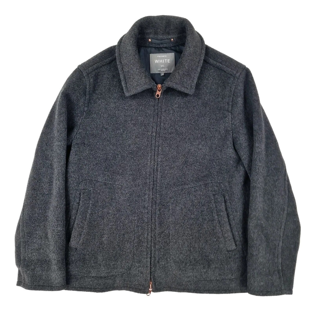 Private White VC Bowdon Bomber Jacket Grey Men's XL - Etsy