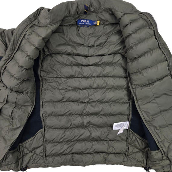 Polo Ralph Lauren Performance Puffer Jacket Green Men… - Gem