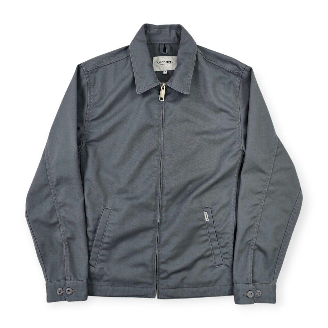 Carhartt WIP Modular Harrington Jacket Grey Men's Small - Etsy