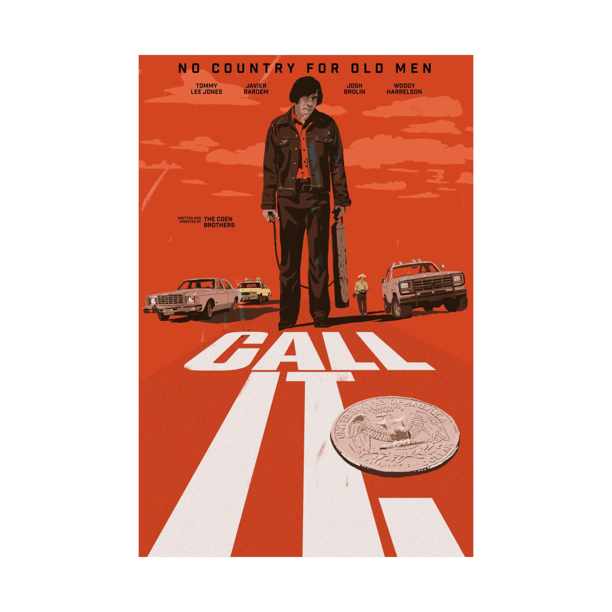 No Country for Old Men Poster - Etsy