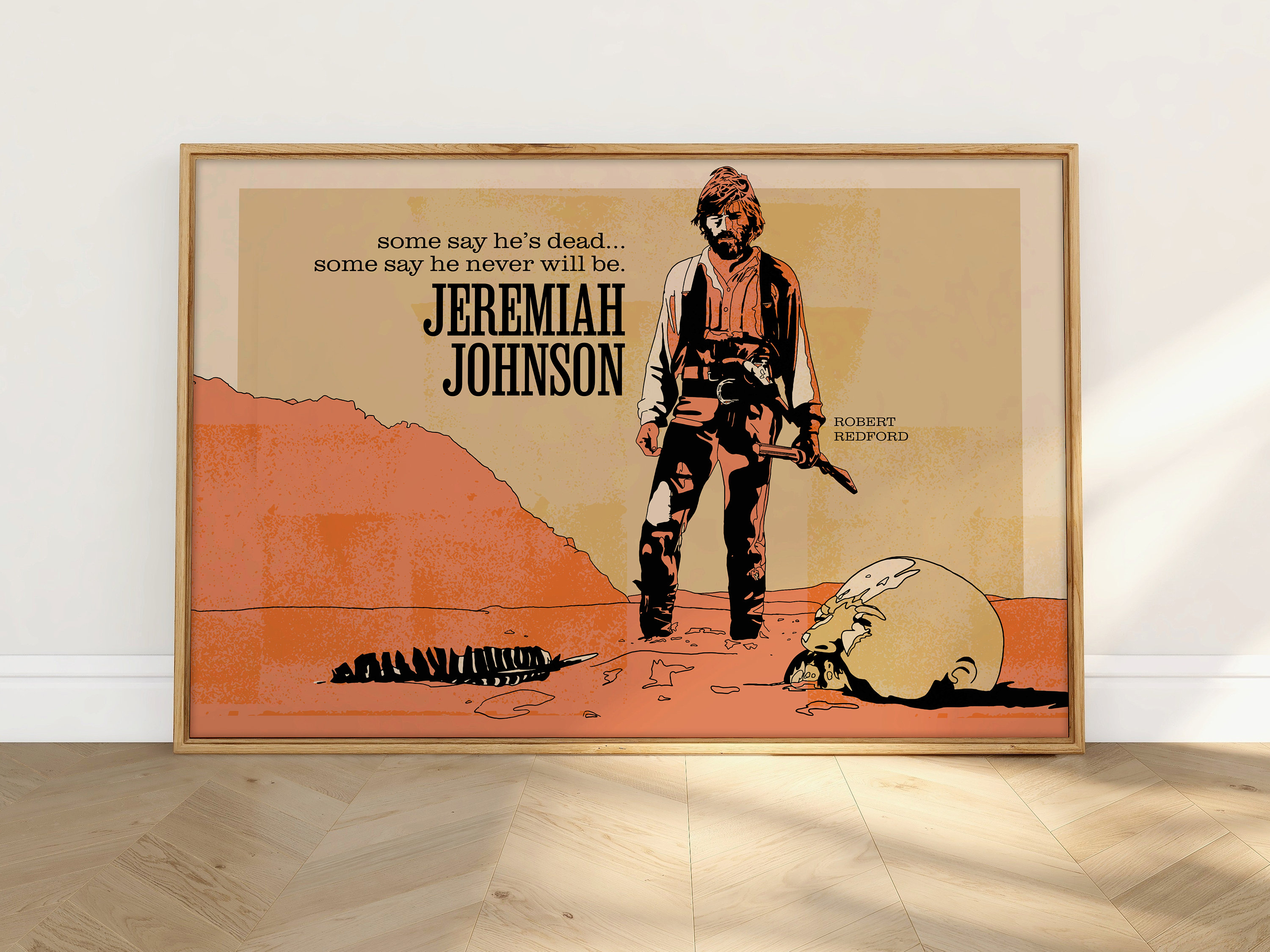 Jeremiah Johnson Alt Horizontal Poster - Etsy