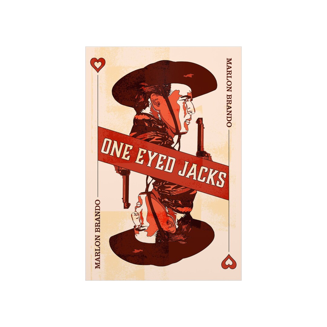 ONE EYED JACKS Alt Poster - Etsy