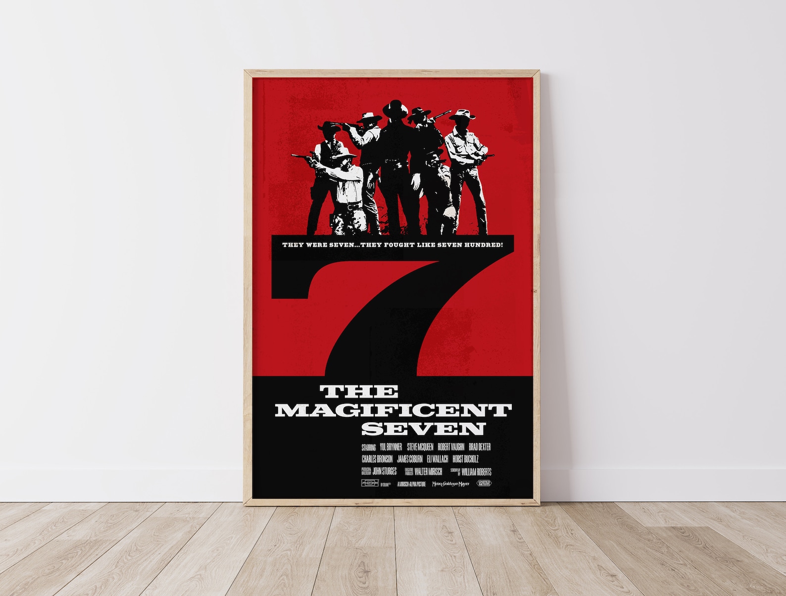 The Magnificent Seven Poster - Etsy