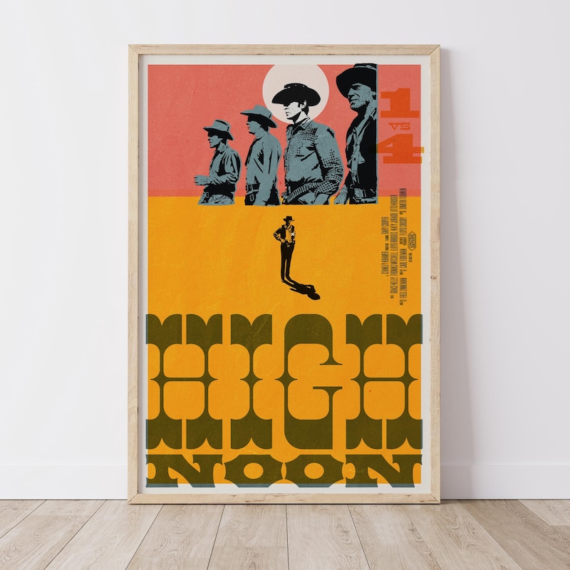 The Movie High Noon - Etsy