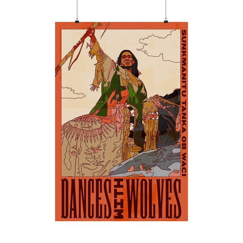 Dances With Wolves Alt Poster - Etsy