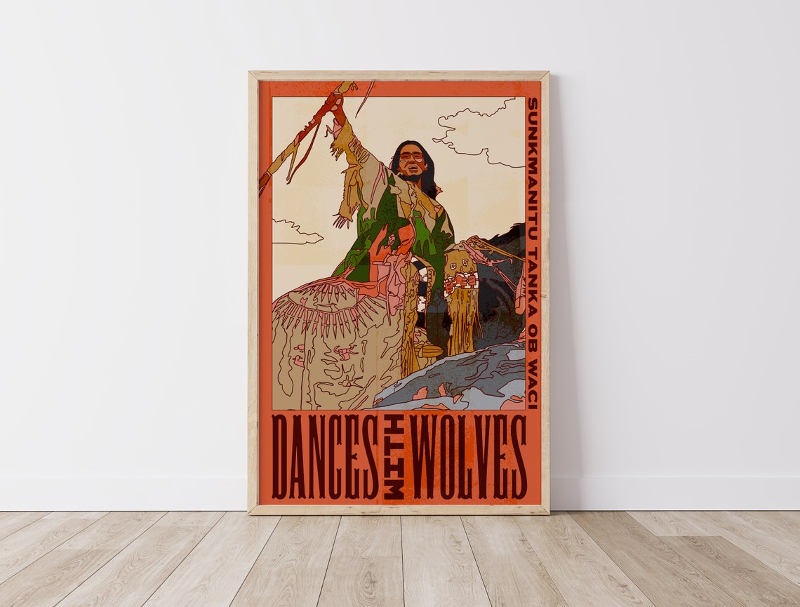 Dances With Wolves Alt Poster - Etsy