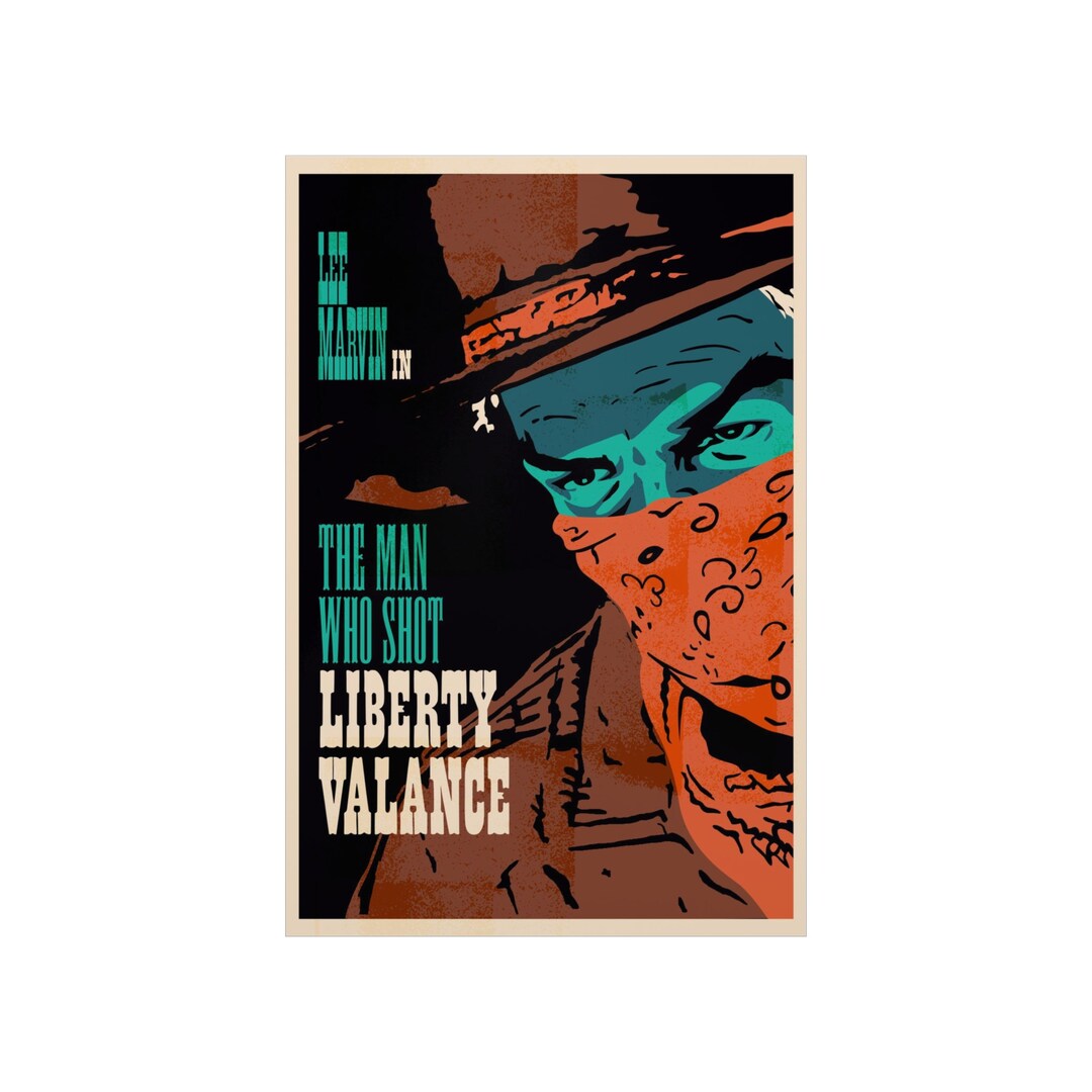 Liberty Valence Poster - Etsy