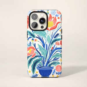 Mediterranean Flowers Italian Maiolica Phone Case Luxury - Etsy