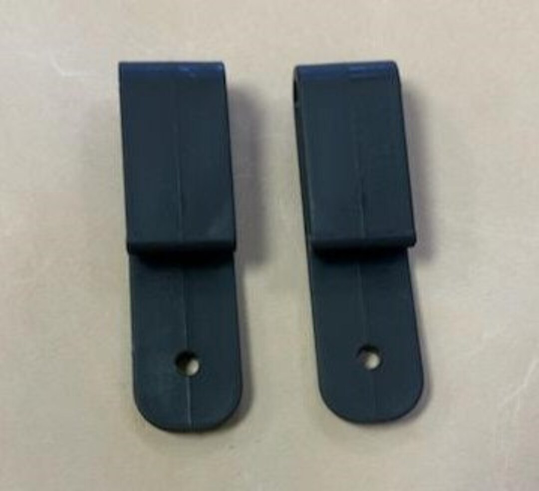 Plastic Belt Clips 2 for Holster or Sheath, Tough Long Lasting and ...
