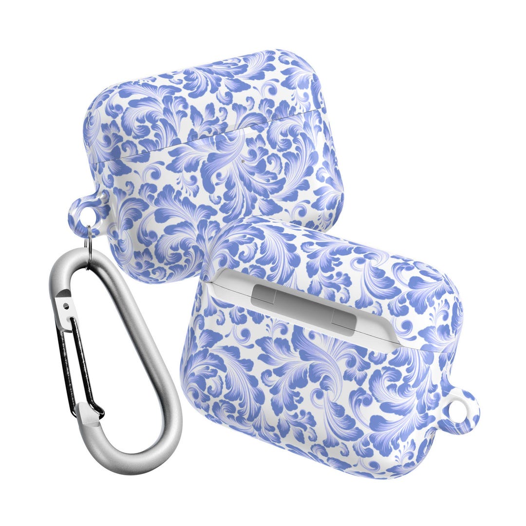 Elegant Floral AirPod Cases, Stylish Wireless Earbud Cover, Trendy Tech ...