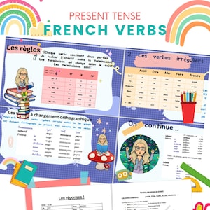 Complete French Verb Lesson - Etsy