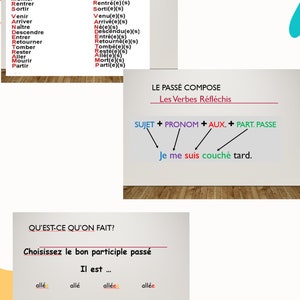 French Verb Lesson! - Etsy